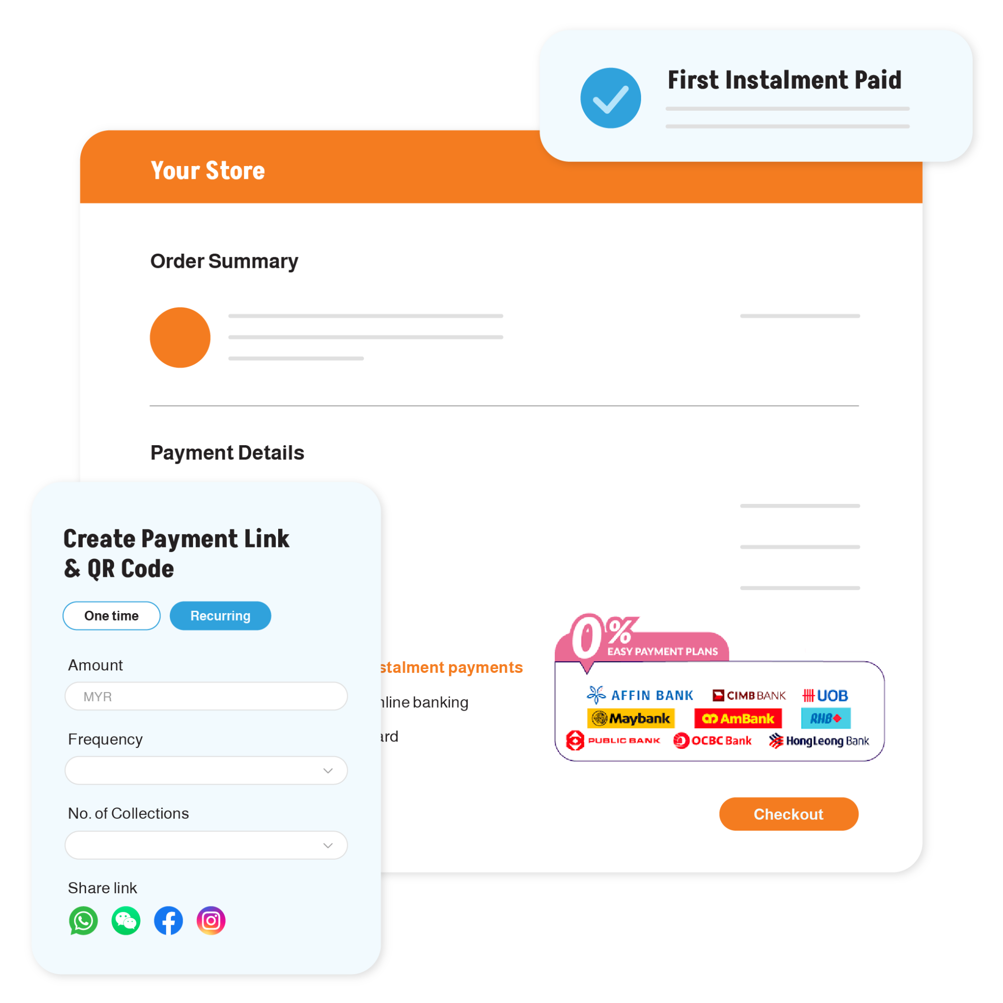 0% Instalment Payment Plan