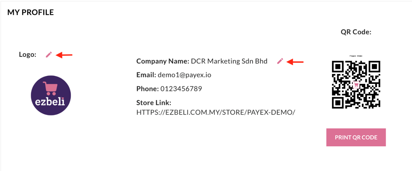 Ezbeli Account Settings [Merchant Guide] – Payex is now Xendit